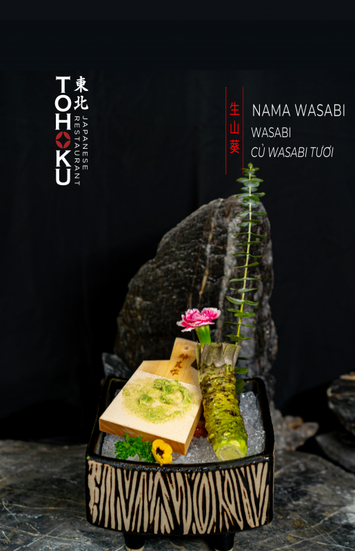 Củ wasabi - Phần - Tohoku Japanese Restaurant